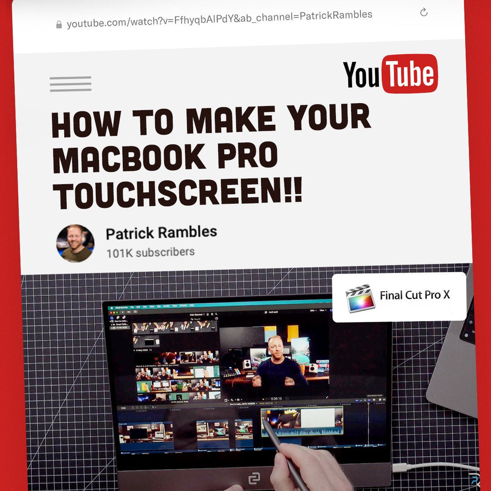 How to make your M1 Macbook Pro TOUCH SCREEN!! – espresso US